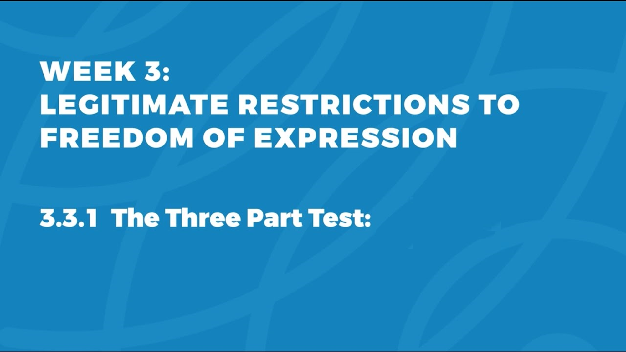 Journalist Support Committee-JSC - The Legitimate Limits to Freedom of ...